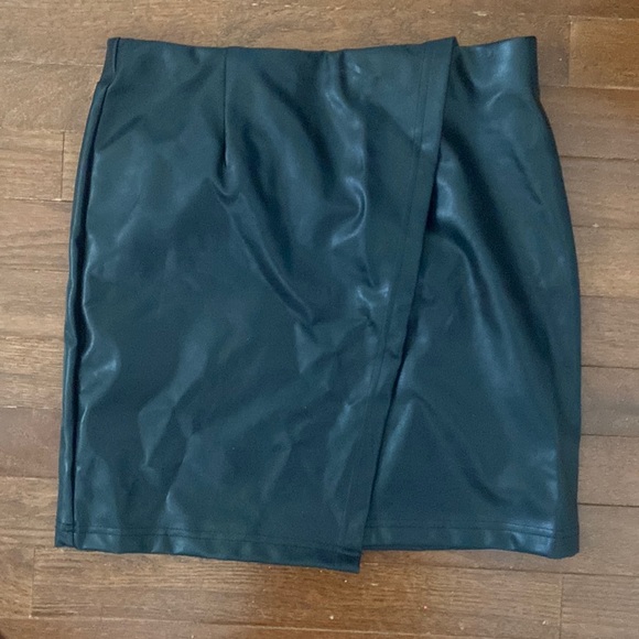 Skirts | Bex Vegan Leather Skirt From Cheeky Peach | Poshmark